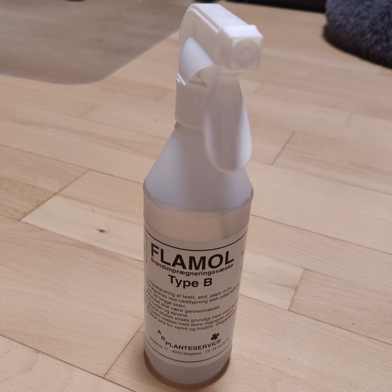 Flamol B 0,5L Brandhæmmende spray – Tacgear.dk